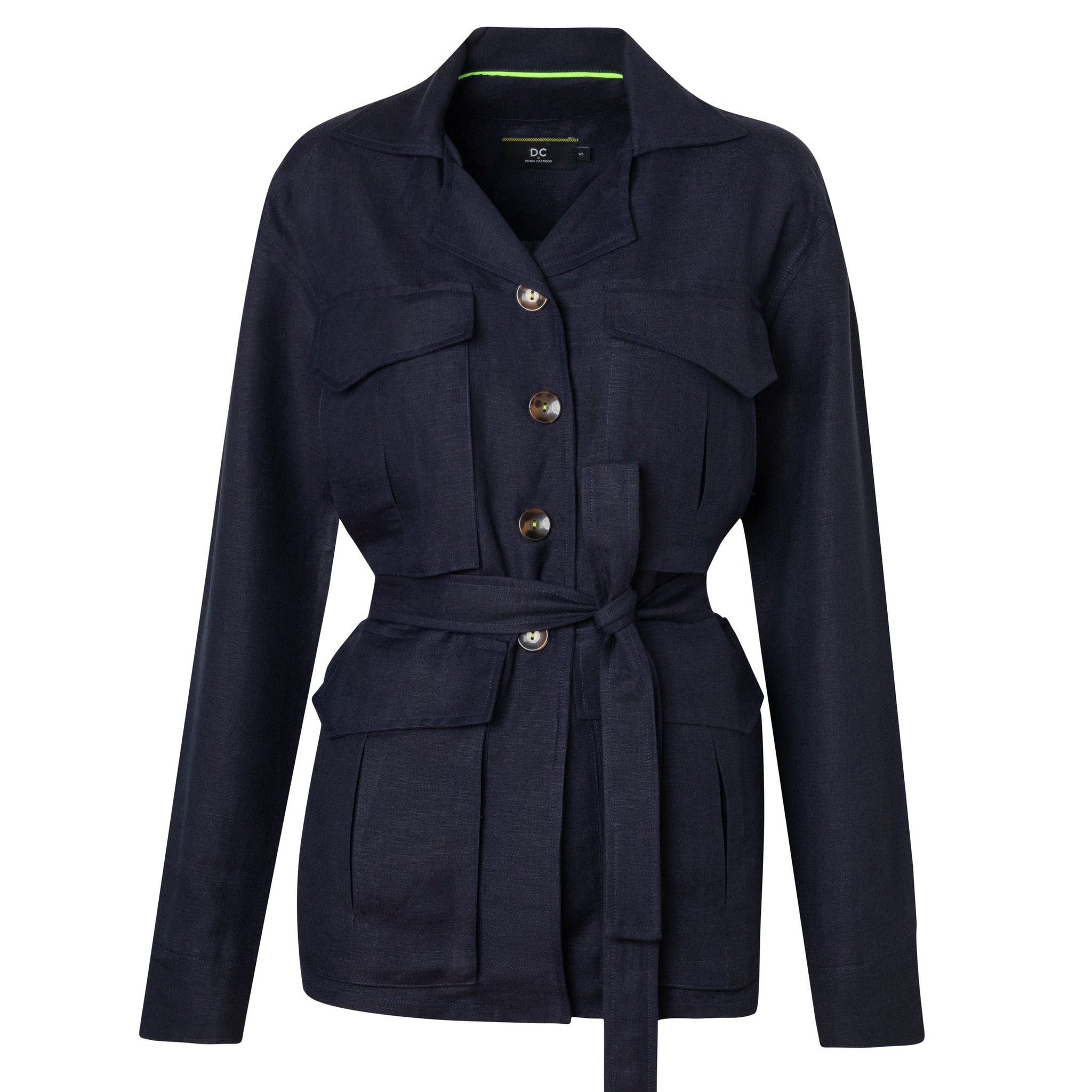 SAFARI jacket - NAVY blue